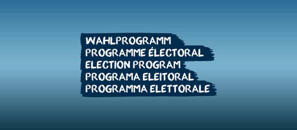 Wahlprogramm - Programme électoral - Gemeng Dippech