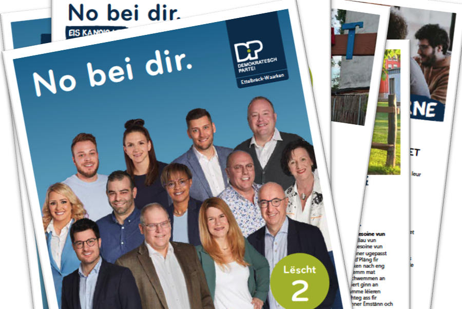 Eise Walprogramm 2023 op 🇱🇺, 🇫🇷, 🇩🇪, 🇵🇹, 🇮🇹, 🇬🇧 a 🇧🇦 - Ettelbréck-Waarken