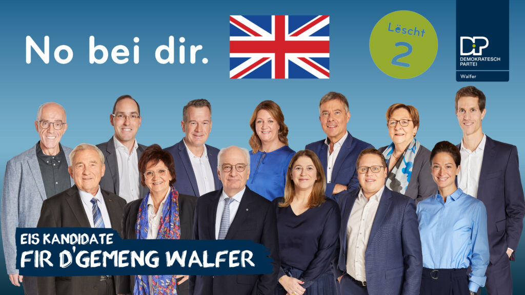 electoral programme in English - Walfer