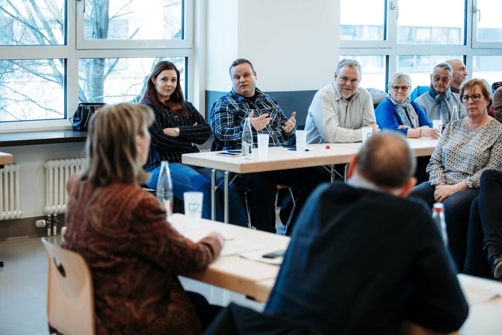 Masterclass with Lydie Polfer and Gusty Graas | Demokratesch Partei